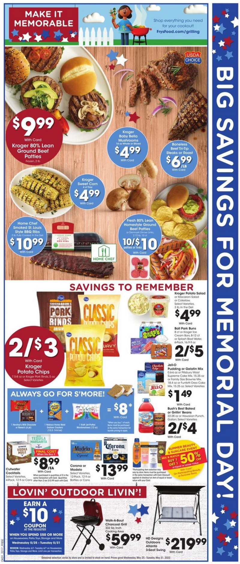 Fry's Food Weekly Ad May 25 – May 31, 2022