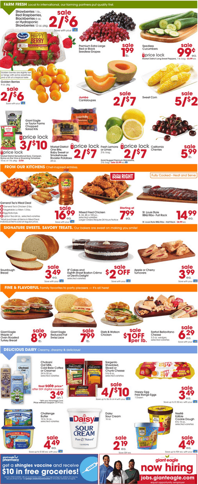 Giant Eagle Weekly Ad May 19 – May 25, 2022