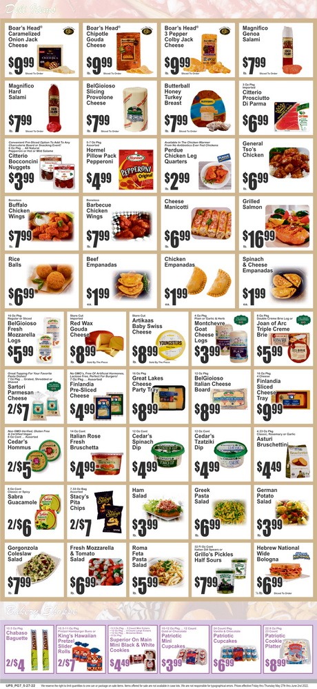 Key Food Weekly Ad May 27 – Jun 02, 2022 (Memorial Day Promotion Included)