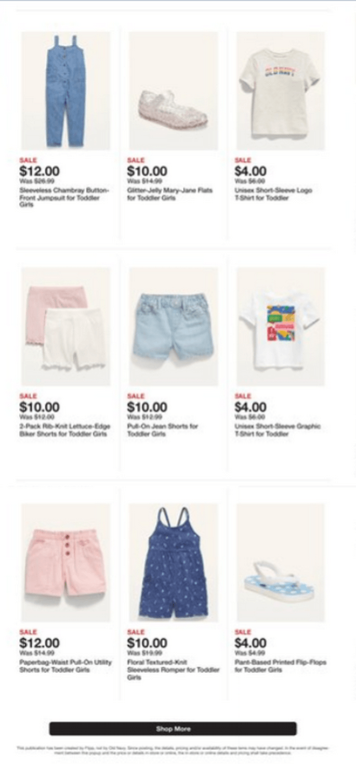Old Navy Weekly Ad May 16 – May 24, 2022