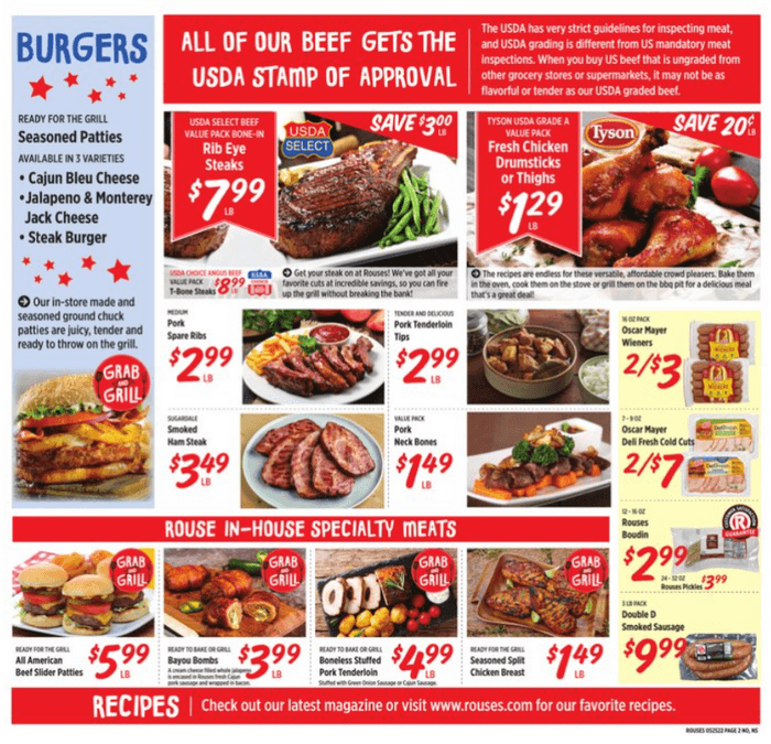 Rouses Weekly Ad May 25 – June 01, 2022