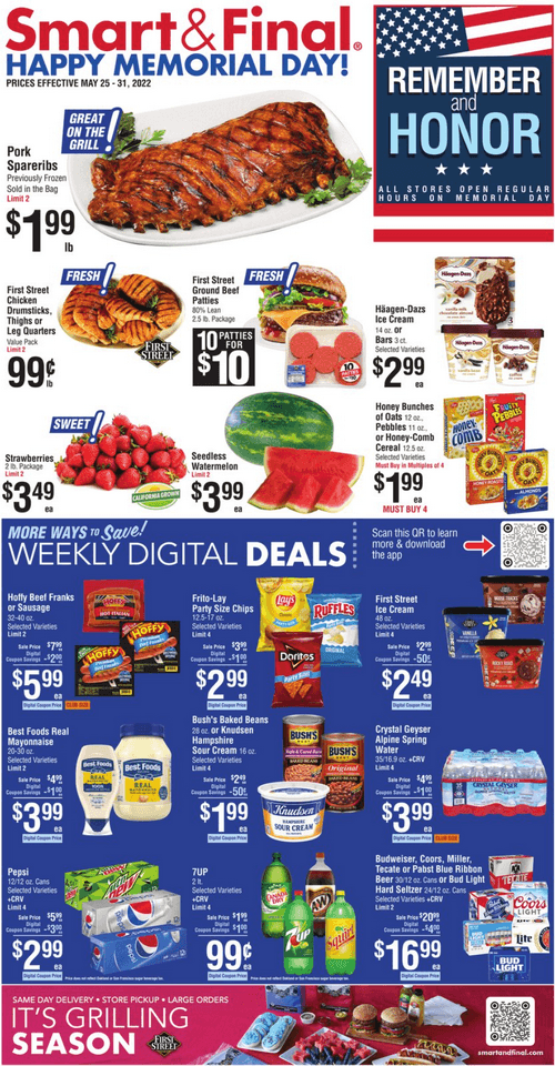Smart & Final Weekly Ad May 25 – May 31, 2022