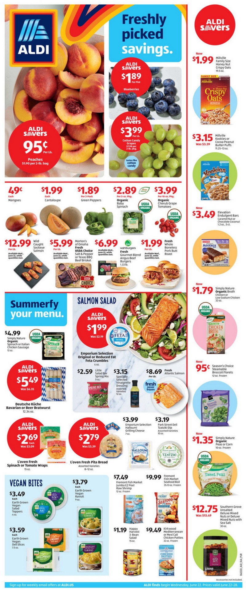 ALDI Weekly Ad Jun 22 – Jun 28, 2022