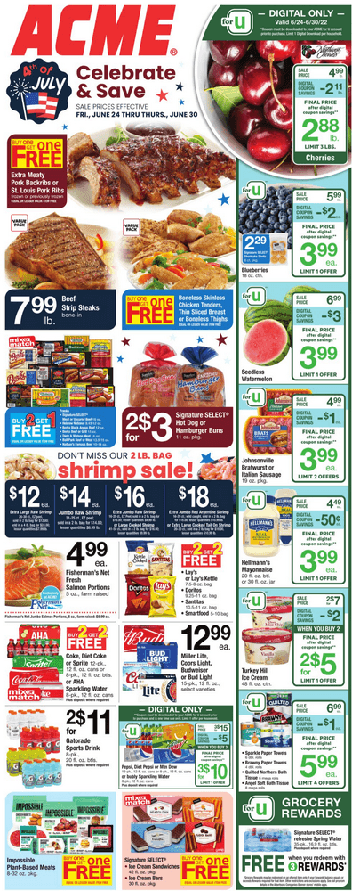 ACME Weekly Ad Jun 24 – Jun 30, 2022