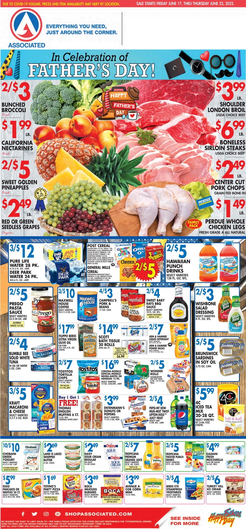 Associated Supermarkets Weekly Flyer Jun 17 – Jun 23, 2022