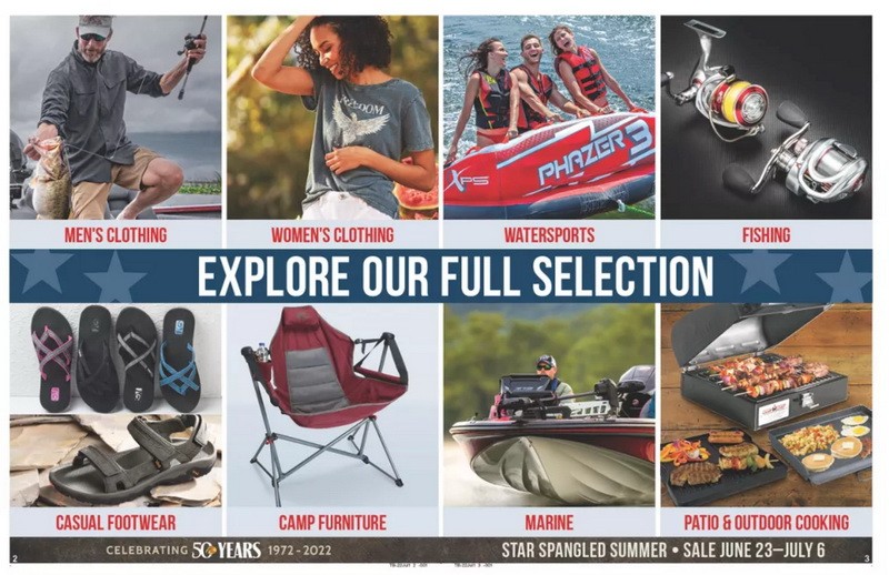 Bass Pro Shops Star-Spangled Summer Sale Jun 23-July 06, 2022