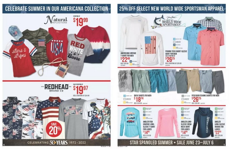 Bass Pro Shops Star-Spangled Summer Sale Jun 23-July 06, 2022