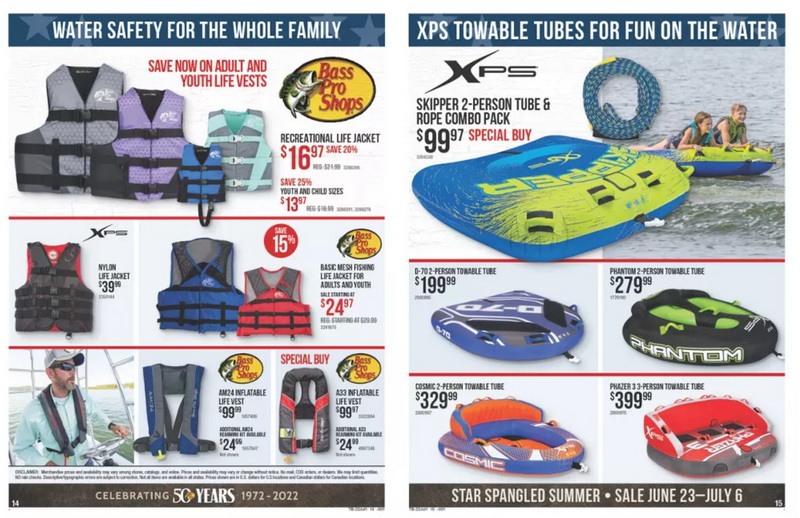 Bass Pro Shops Star-Spangled Summer Sale Jun 23-July 06, 2022