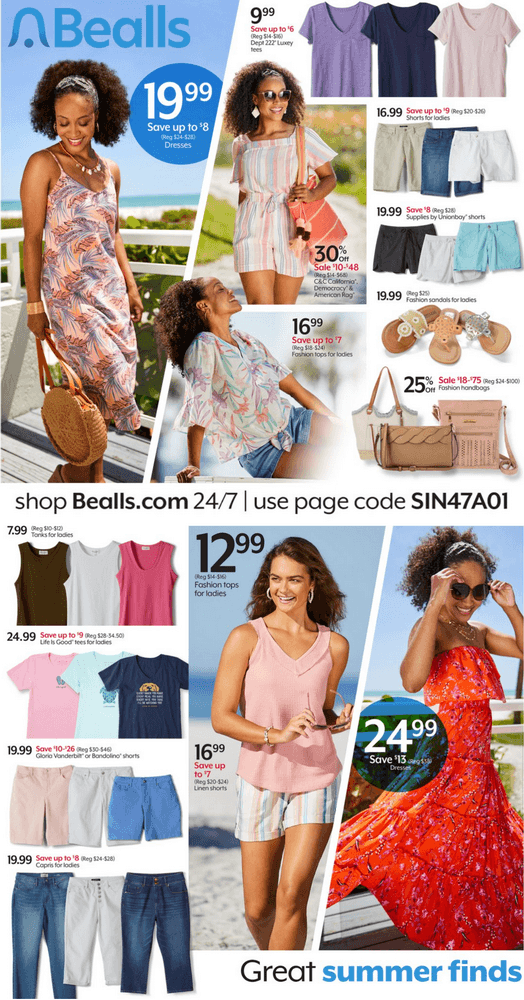 Bealls Weekly Ad Jun 22 – Jun 28, 2022