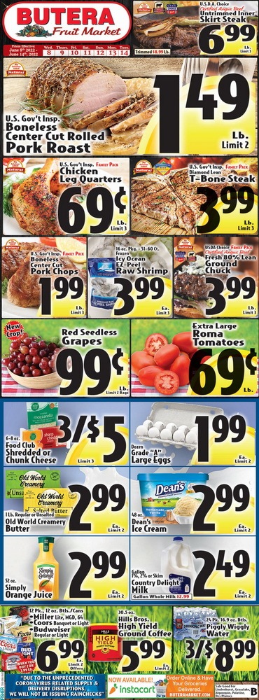 Butera Weekly Ad Jun 08 – Jun 14, 2022
