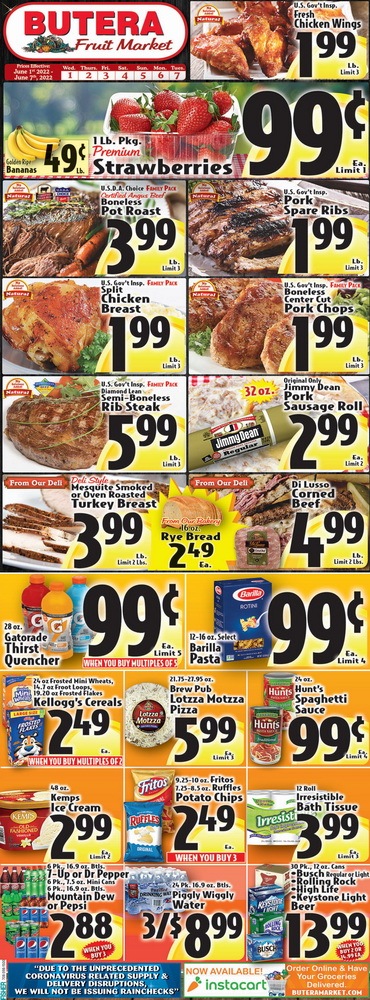 Butera Weekly Ad Jun 01 – Jun 07, 2022