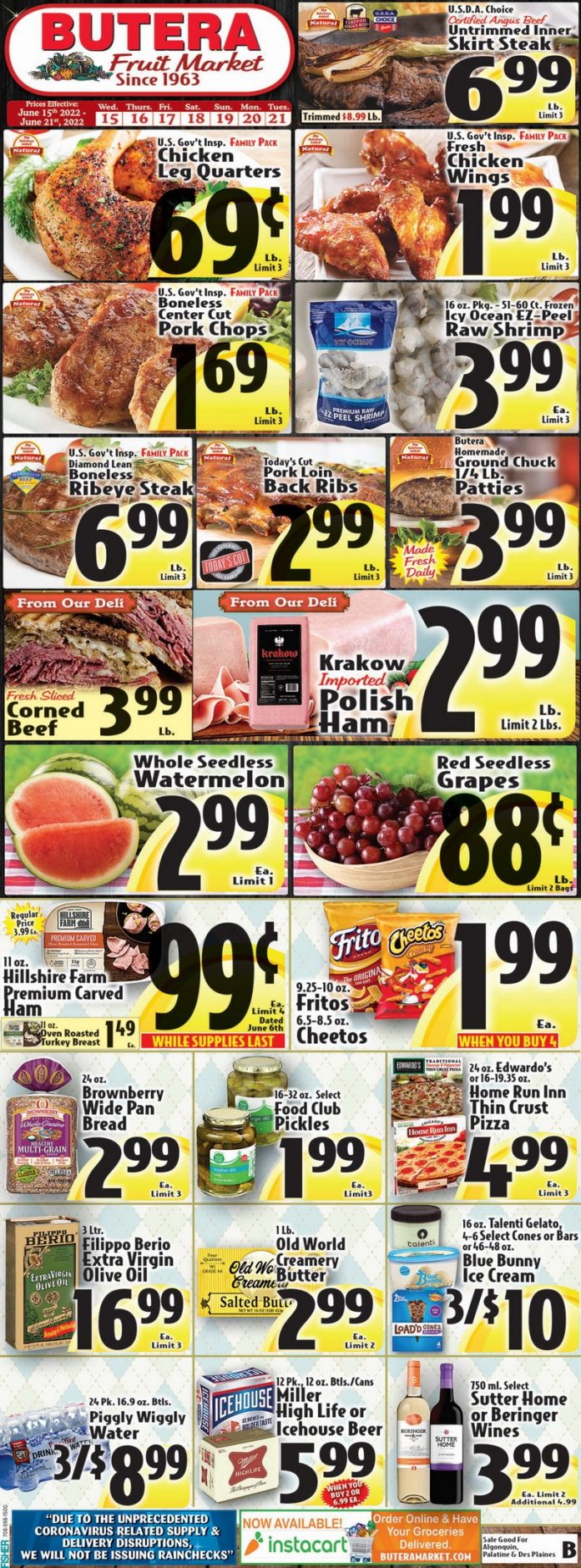 Butera Weekly Ad Jun 15 – Jun 21, 2022