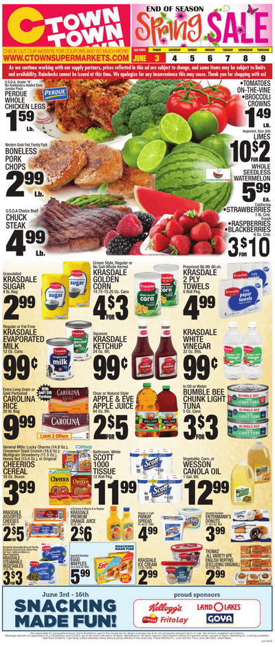 C-Town Weekly Ad Jun 03 – Jun 09, 2022