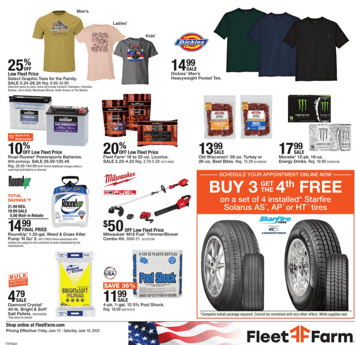 Fleet Farm Weekly Flyer Jun 10 – Jun 18, 2022