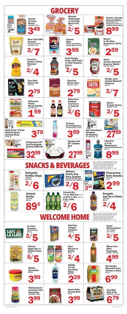Food Bazaar Weekly Ad Jun 09 – Jun 15, 2022