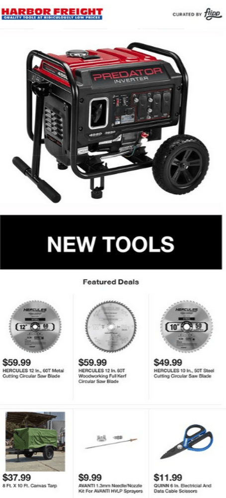 Harbor Freight Tools Flyer Jun 06 – Jun 16, 2022
