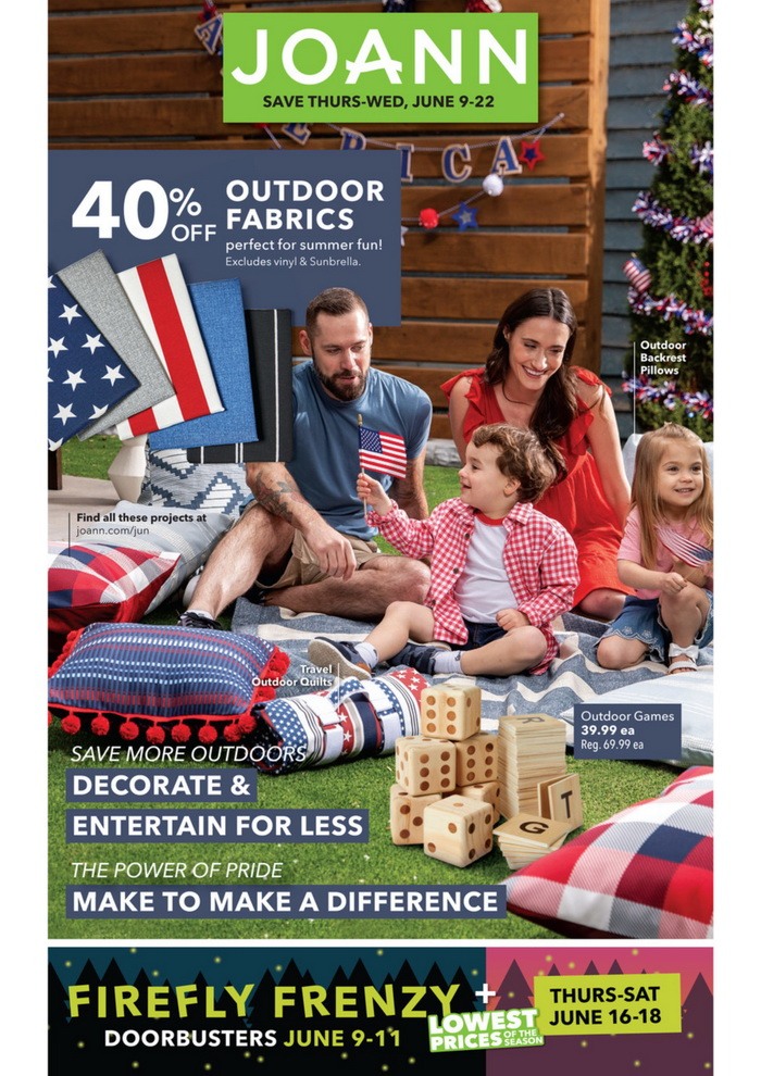 Jo-Ann Weekly Ad Jun 09 – Jun 22, 2022