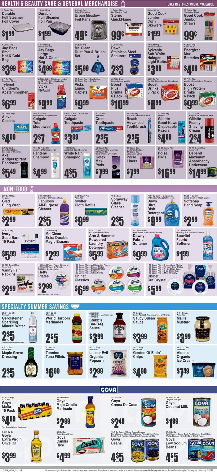 Key Food Weekly Ad Jul 01 – Jul 07, 2022