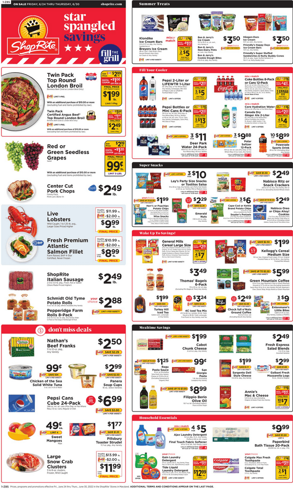 ShopRite Weekly Ad Jun 24 – Jun 30, 2022