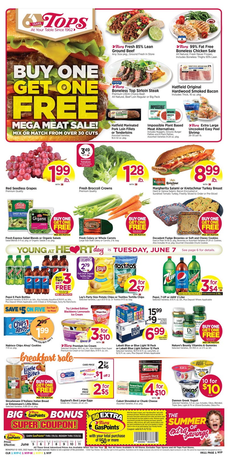 Tops Weekly Ad Jun 05 – Jun 11, 2022