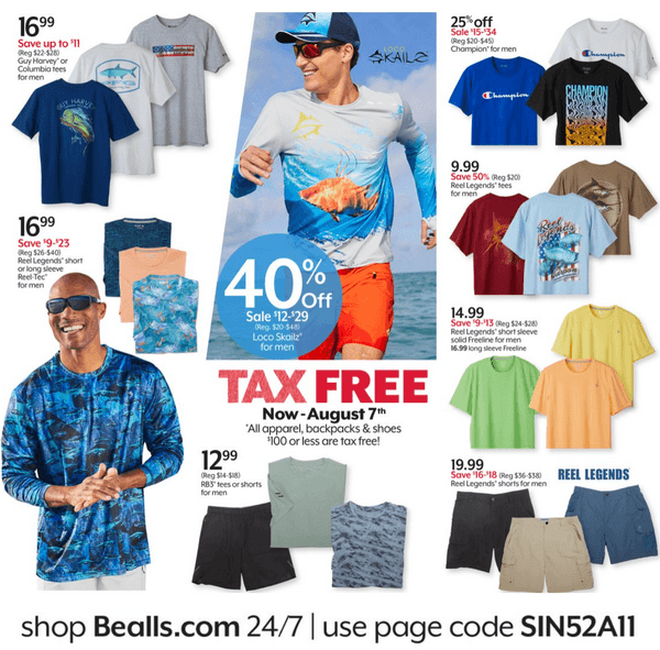 Bealls Weekly Ad Jul 27 – Aug 02, 2022