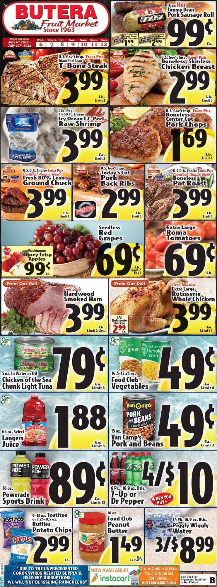 Butera Weekly Ad Jul 06 – Jul 12, 2022