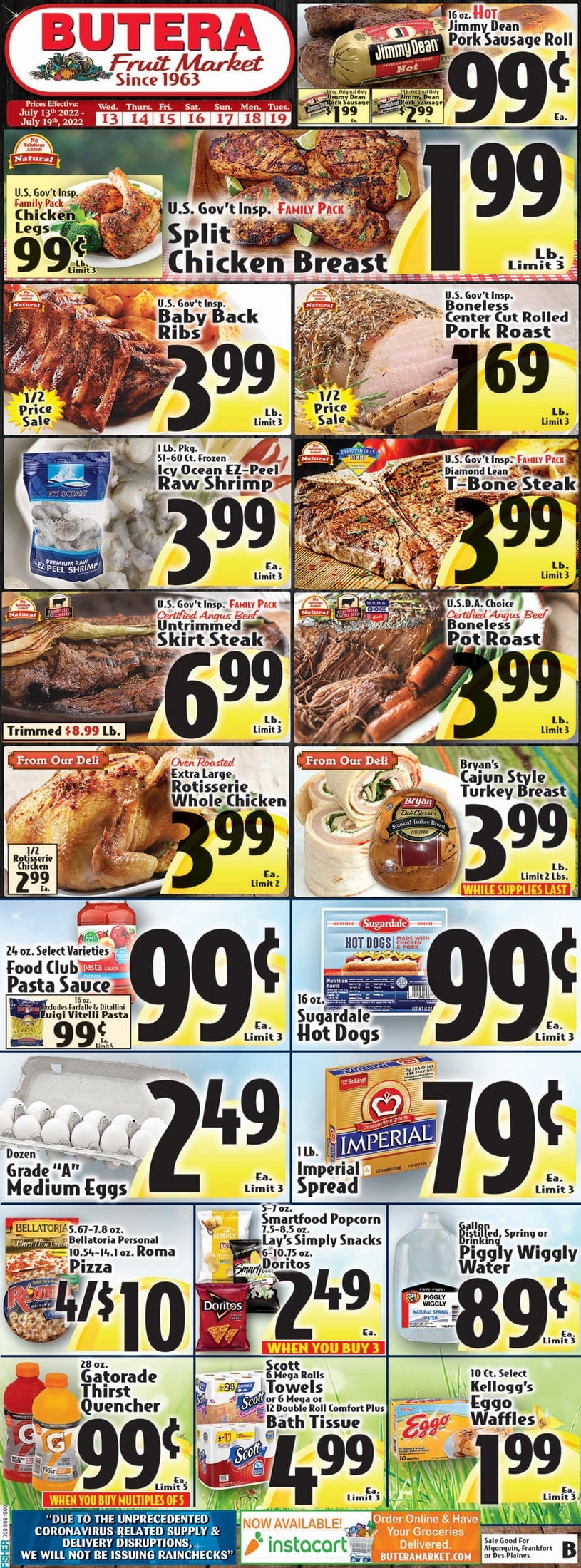 Butera Weekly Ad Jul 13 – Jul 19, 2022