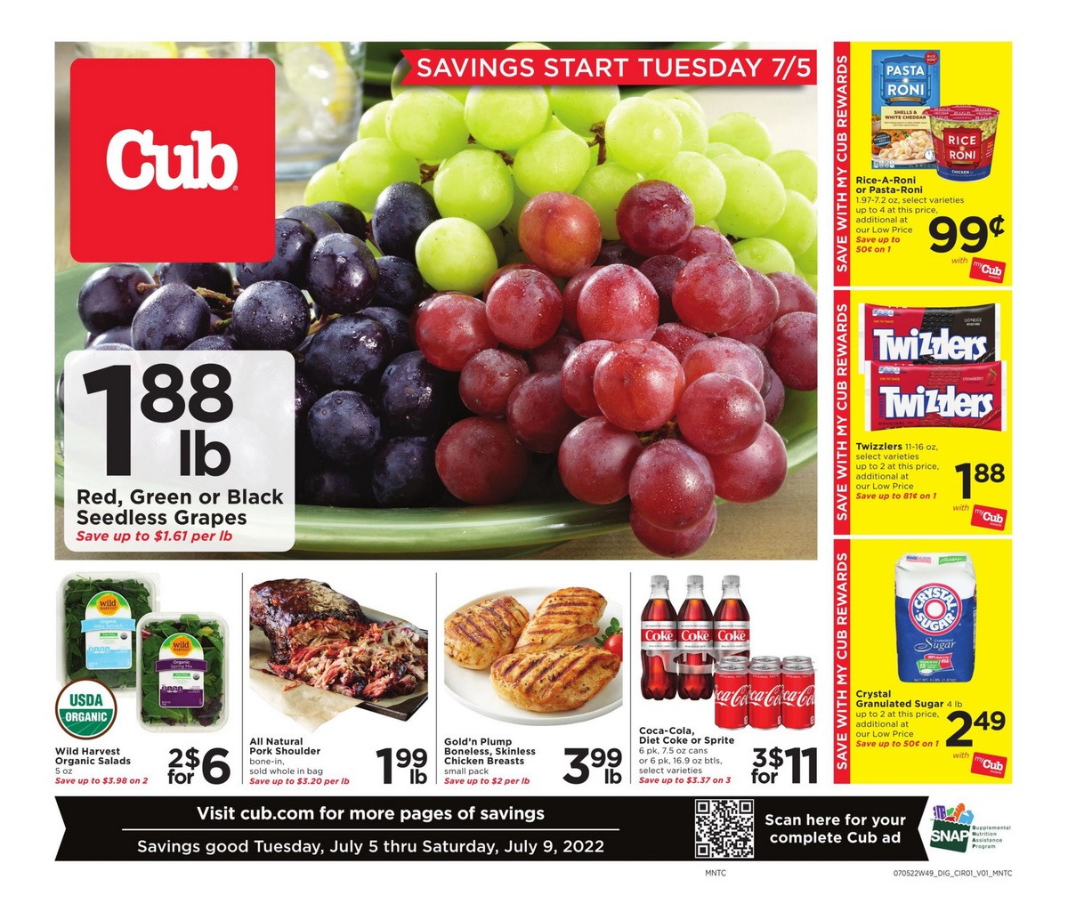 Cub Foods Weekly Ad Jul 05 –Jul 09, 2022