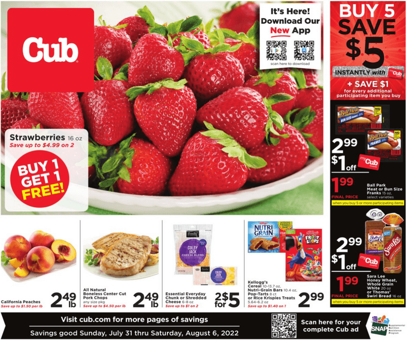 Cub Foods Weekly Ad Jul 31 – Aug 06, 2022