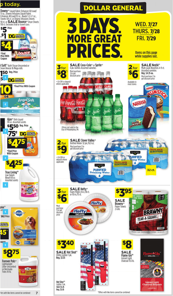 Dollar General Weekly Sale Jul 24 – Jul 30, 2022