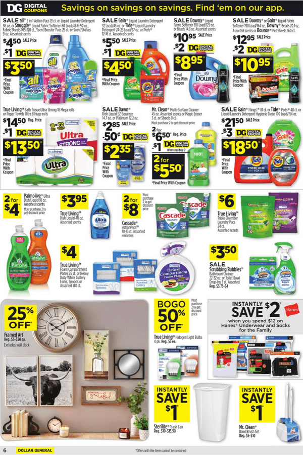 Dollar General Weekly Sale Jul 31 – Aug 06, 2022