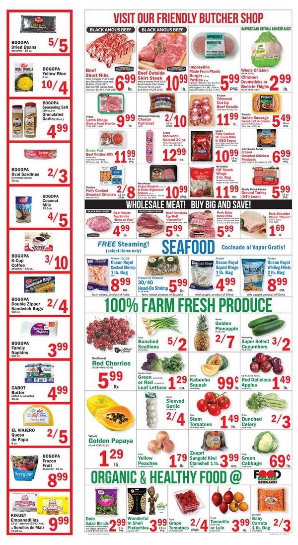 Food Bazaar Weekly Ad Jul 14 – Jul 20, 2022