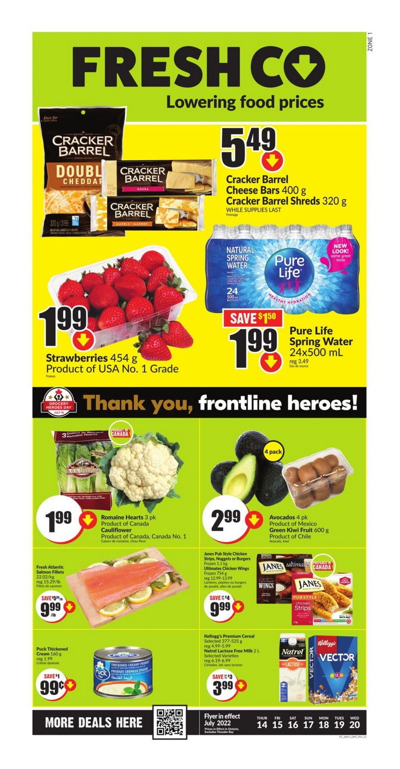 FreshCo Weekly Ad Jul 14 – Jul 20, 2022
