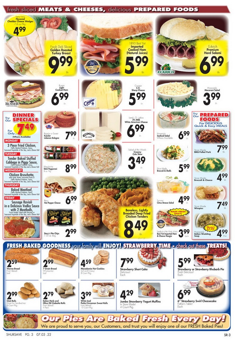 Gerrity's Supermarkets Weekly Ad Jul 03- Jul 07, 2022