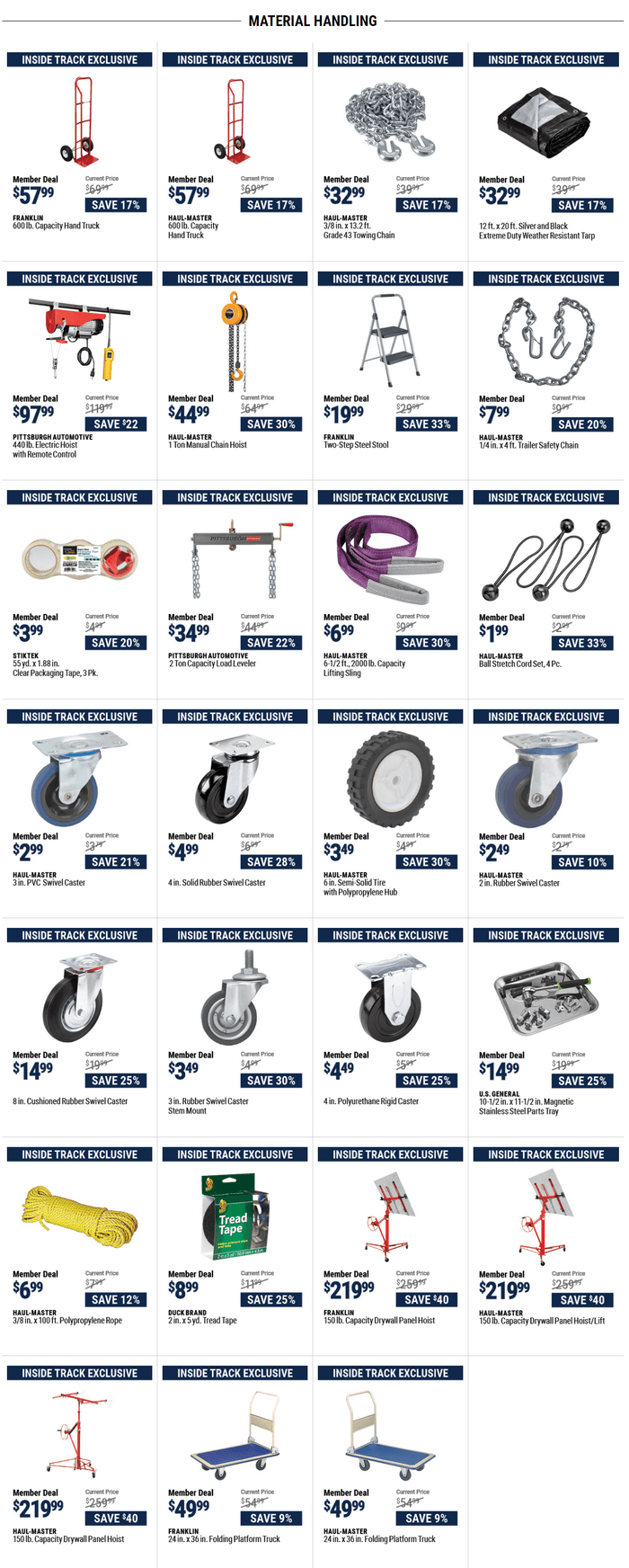 Harbor Freight Inside Track Saving Jul 01 – Jul 04, 2022
