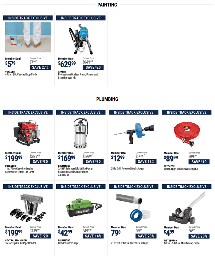 Harbor Freight Inside Track Saving Jul 01 – Jul 04, 2022