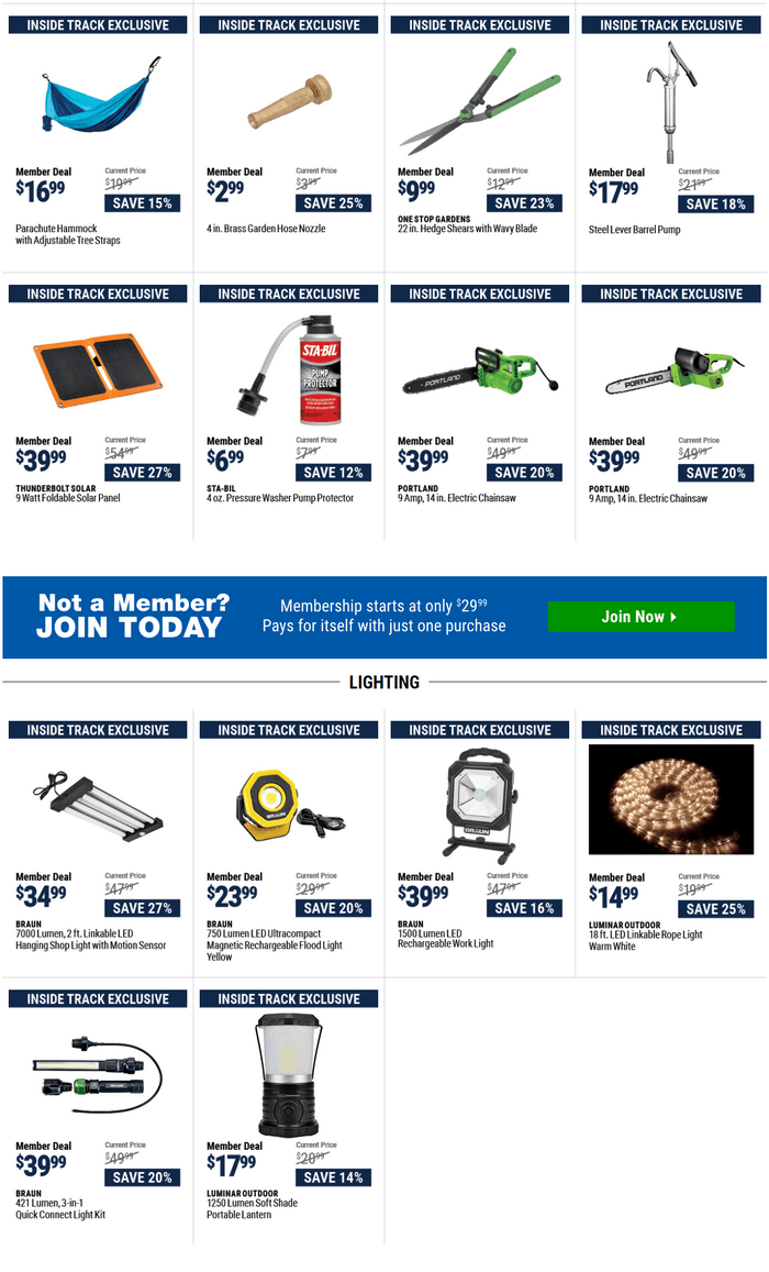 Harbor Freight Inside Track Saving Jul 01 – Jul 04, 2022