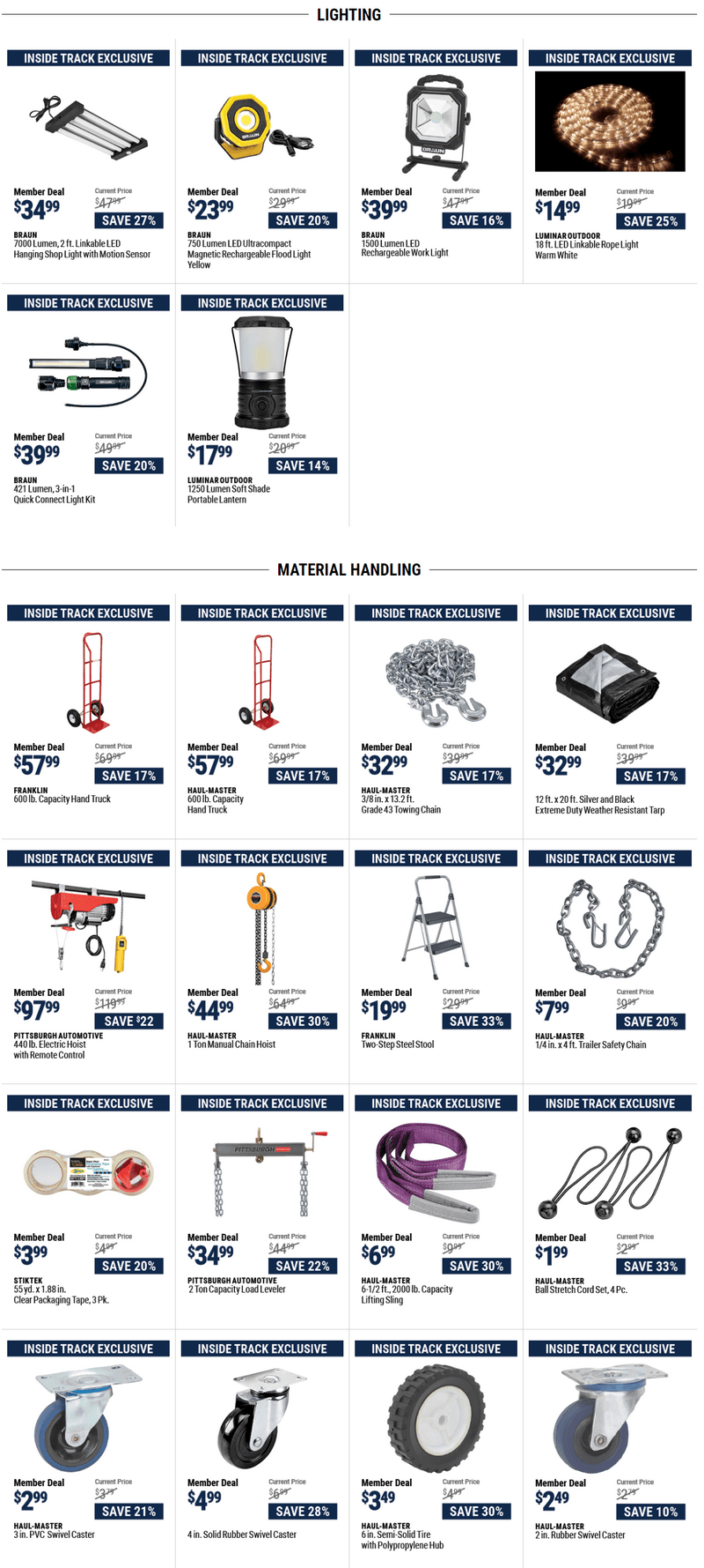 Harbor Freight Inside Track Saving Jul 22 – Jul 24, 2022