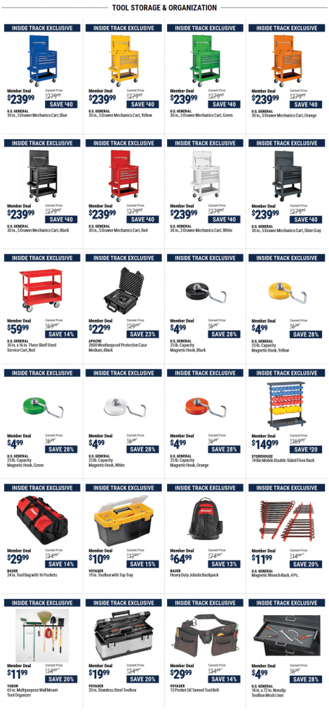 Harbor Freight Inside Track Saving Jul 22 – Jul 24, 2022