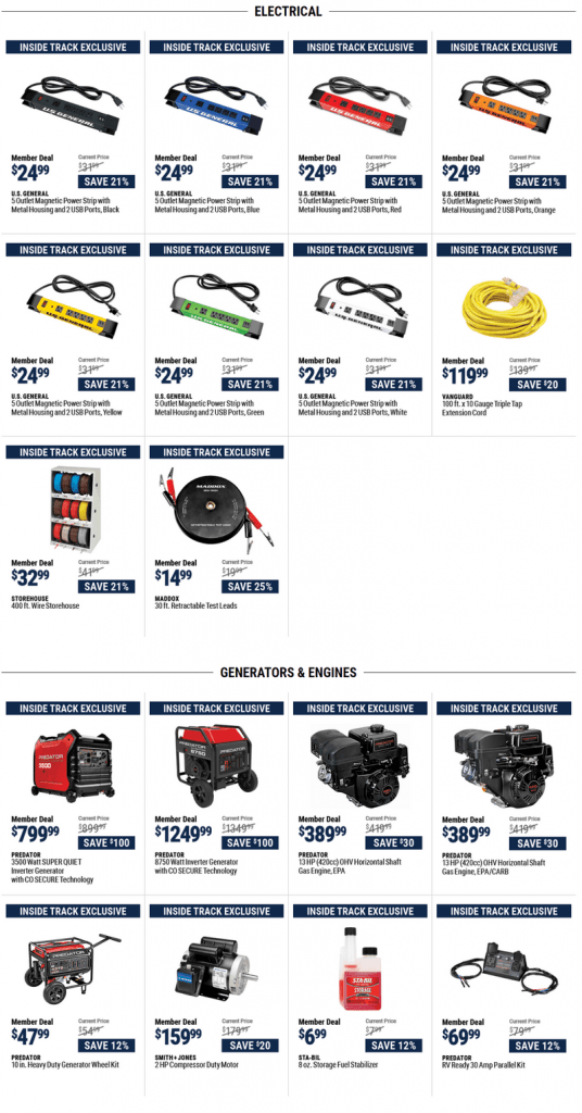 Harbor Freight Inside Track Saving Jul 22 – Jul 24, 2022
