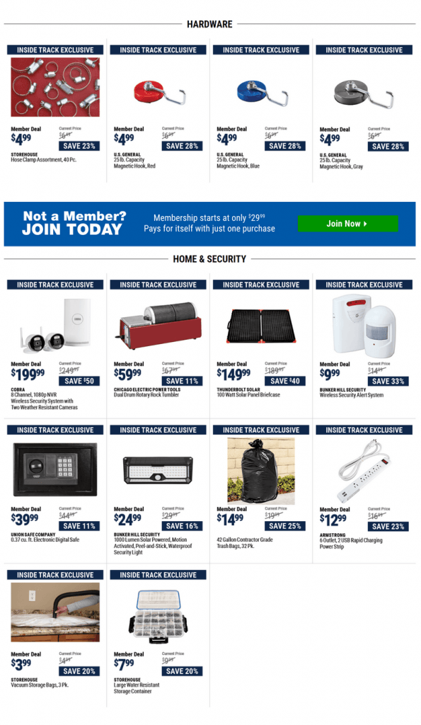 Harbor Freight Inside Track Saving Jul 22 – Jul 24, 2022