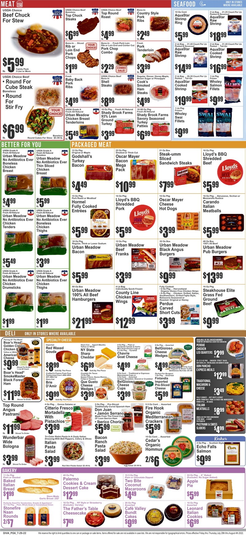 Key Food Weekly Ad Jul 29 – Aug 04, 2022