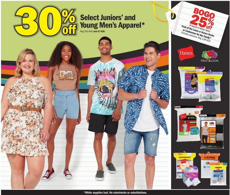 Meijer Back to School Ad Jul 24 – Jul 30, 2022