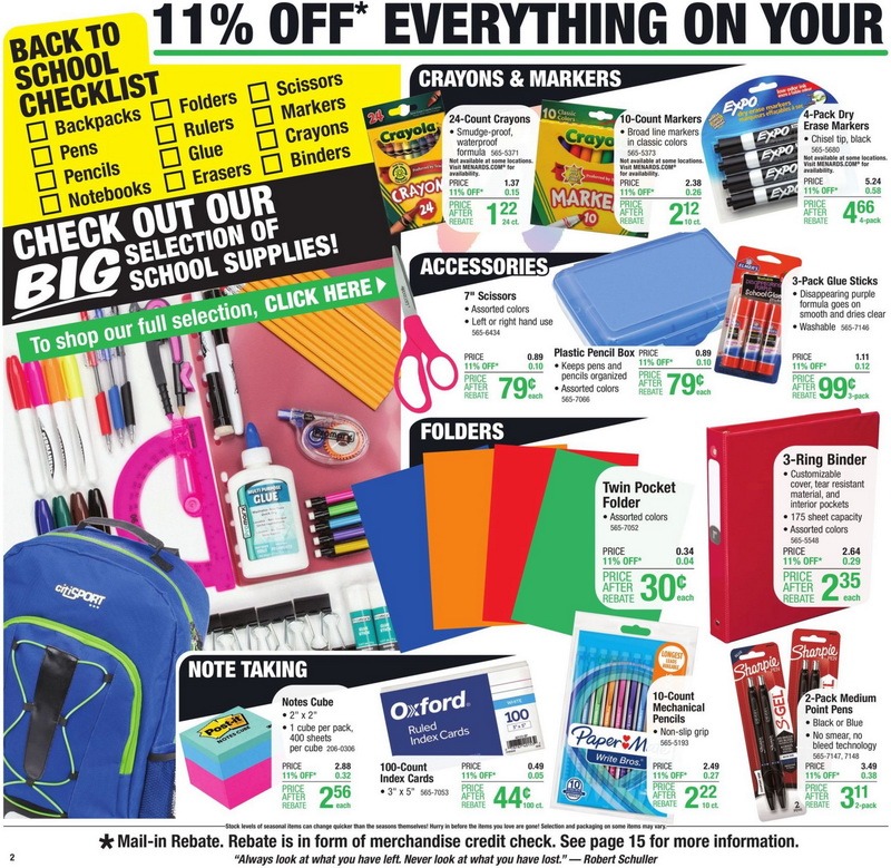 Menards Weekly Ad Jul 28 – Aug 07, 2022