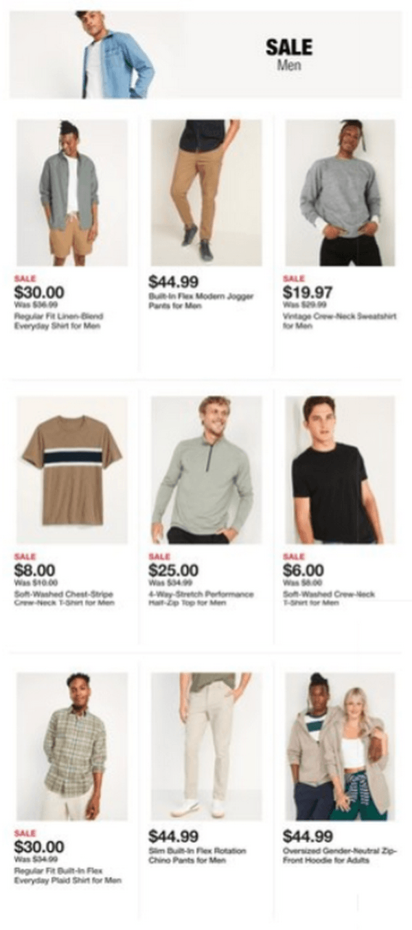 Old Navy Weekly Ad Jul 18 – Jul 25, 2022