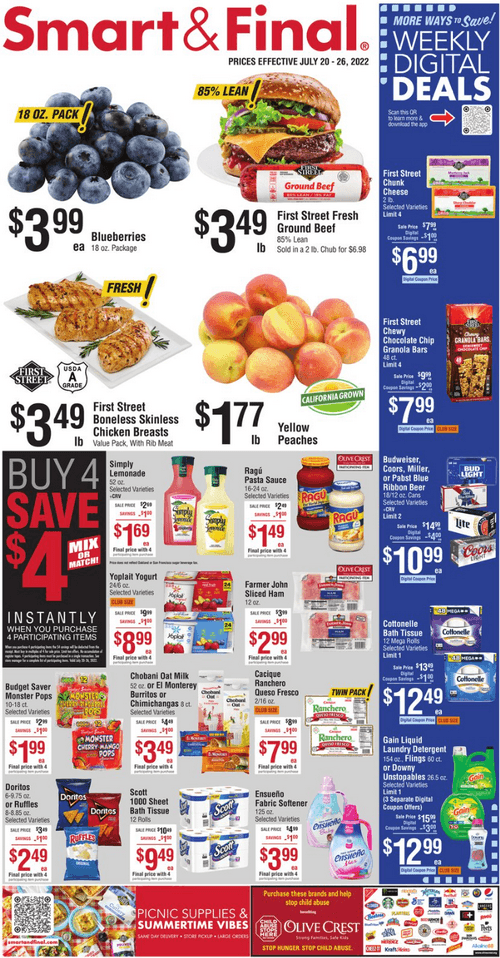 Smart & Final Weekly Ad Jul 20 – Jul 26, 2022