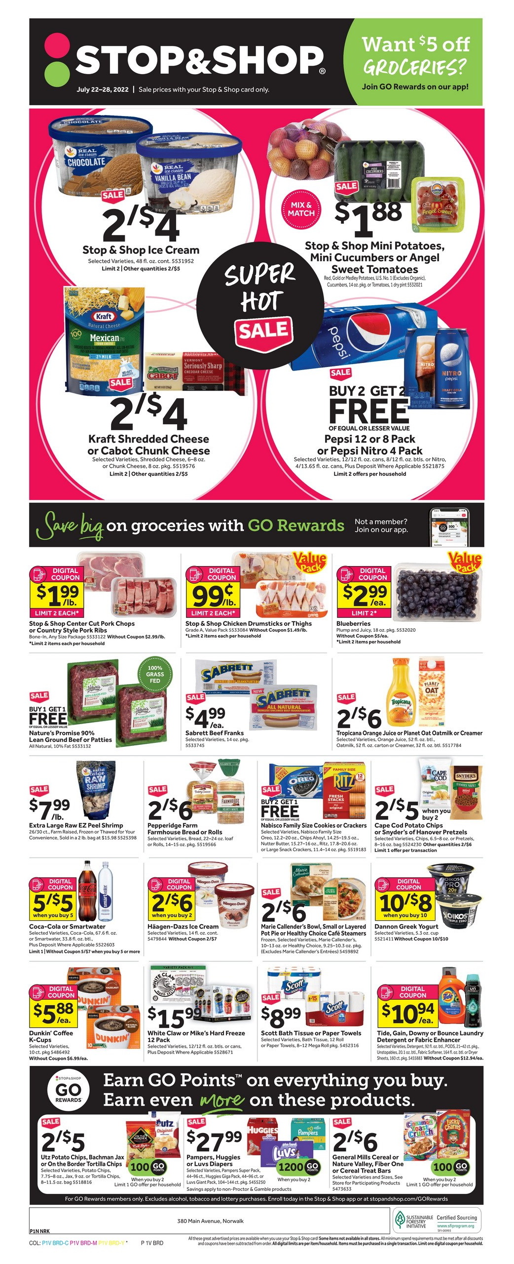 Stop & Shop Weekly Ad Jul 22 – Jul 28, 2022