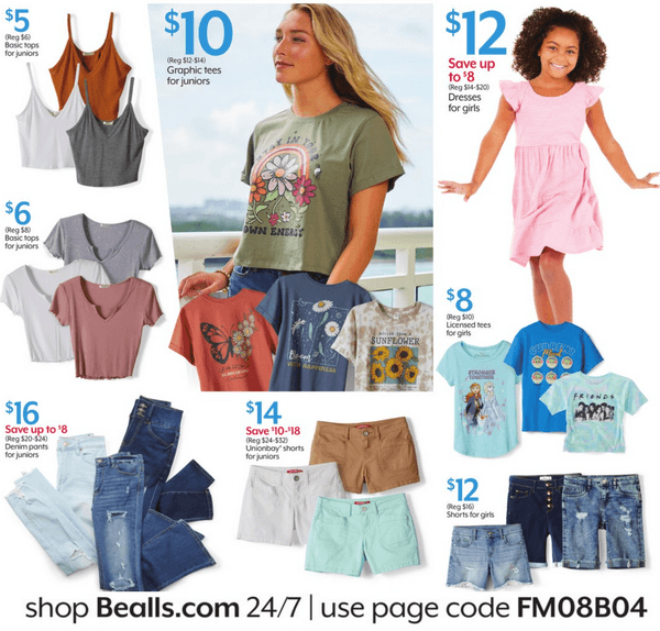 Bealls Weekly Ad Aug 10 – Aug 16, 2022