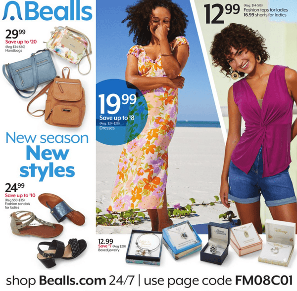 Bealls Weekly Ad Aug 17 – Aug 23, 2022