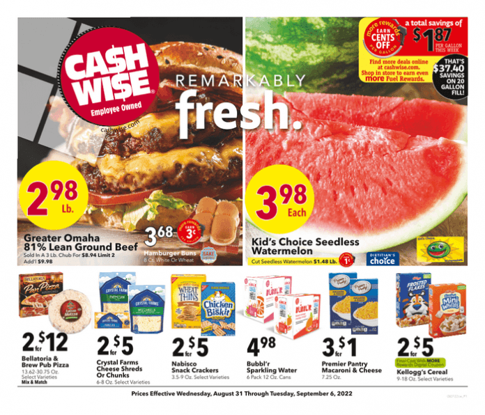 Cash Wise Weekly Ad Aug 31 – Sep 06, 2022